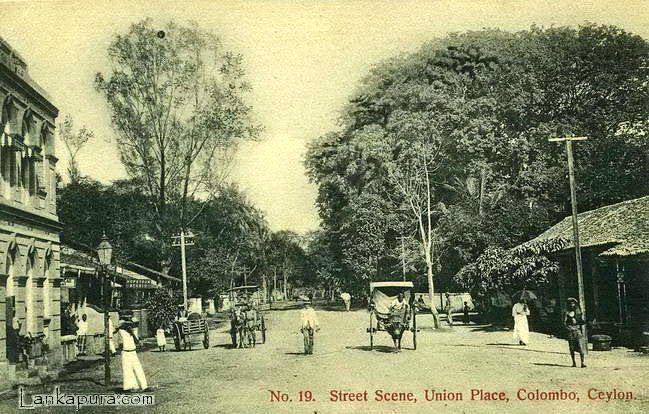 Early 1900’s Union Place Colombo Ceylon – Lankapura