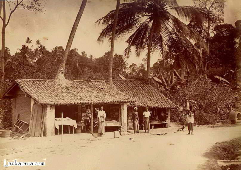 Village scene Sri lanka pre-1900's