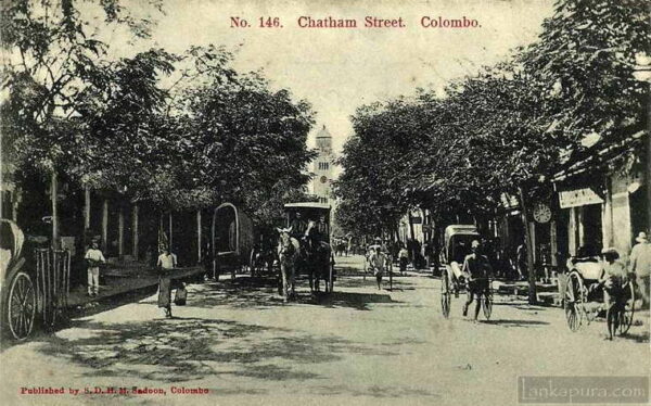 Chatham Street Colombo 1890-1900 – Lankapura